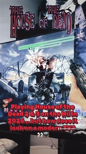 Playing House of the Dead 2 & 3 on the Wii in 2026,but how does it look on a modern TV #wii