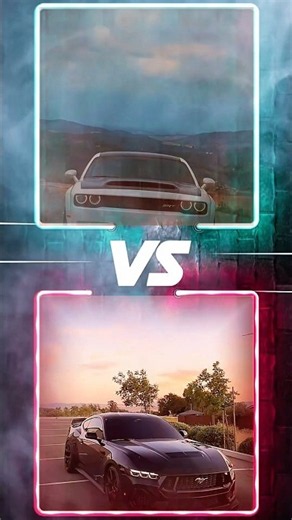 HELLCAT vs MUSTANG GT: Which V8 Sounds Better?#shorts
