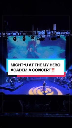 Have you been to the MHA concert⁉️ I had the chance to go to the My Hero Academia 10th Anniversary World Tour in Milwaukee, WI and it was absolutely beautiful 🥹 The soundtracks were epic and also tear jerking and it was cool to see iconic moments from the MHA anime on the screen accompanied by live music of the OST’s 🎻 Might*U composed by Yuki Hayashi is one of my favorite OST’s from this series and they did this performance justice 🔥 Follow for more anime content ✨ • • • #anime #animetiktok 