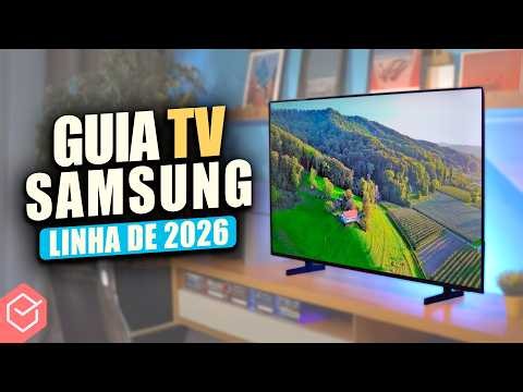 Qual é a MELHOR TV SAMSUNG CUSTO-BENEFÍCIO? UM GUIA de TODOS os MODELOS de 2026!