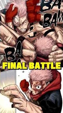 The FINAL Battle Between Yuji & Sukuna! | #shorts #jujutsukaisen #jjk #yujiitadori #sukuna