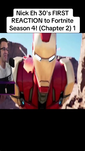 Nick Eh 30's FIRST REACTION to Fortnite Season 4! (Chapter 2) 1