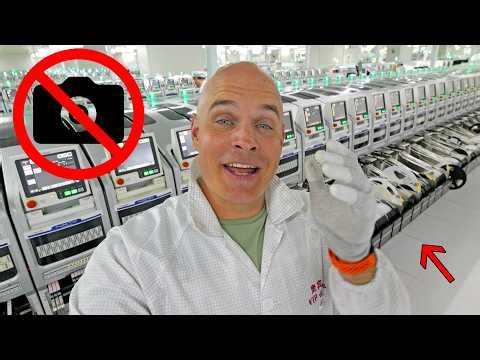 How to Build a Smartphone - Full Factory Tour