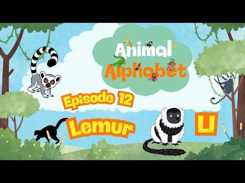 Animal Alphabet Learn New Zoo Animals With Each Letter! | Episode 12 L for ......