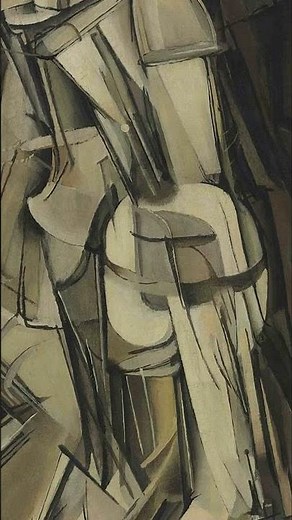 Nude Descending a Staircase #MarcelDuchamp #ModernArt #ArtHistory #Cubism #NudeDescendingAStaircase