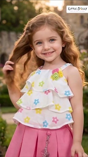 Little Dolly creates enchanting looks that let your little one shine wherever she goes.