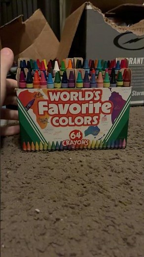 🌎 World’s Favorite Colors of 64 Crayons