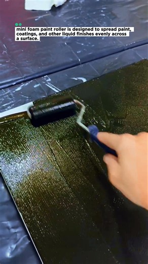 This Mini Roller Creates a Perfect Finish! | Simple Painting Tool