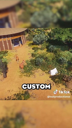 Planet Zoo Giraffe Habitat Challenge: 1, 10, and 60 Minutes