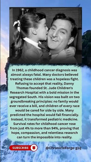How Danny Thomas Built St Jude and Changed Childhood Cancer Forever