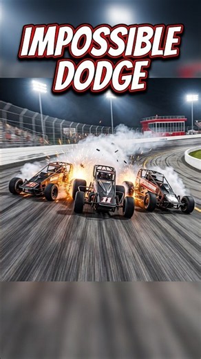 Crashs in the first Lap iRacing VR Sprint Car Week13 - i take the Win ! #vr #iracing #crash