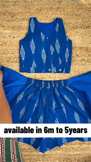 Adorable Double Wrap Skirts for Girls