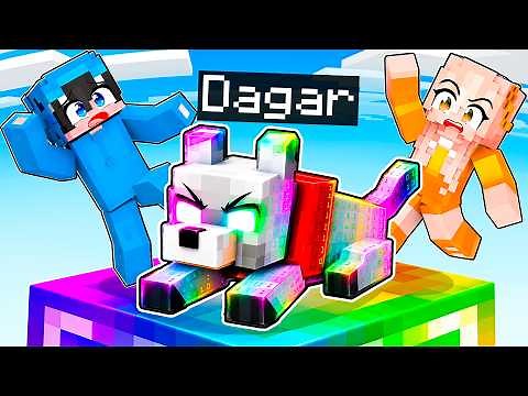 I Pretended to be an OP DOG in ONE CHUNK in Minecraft!