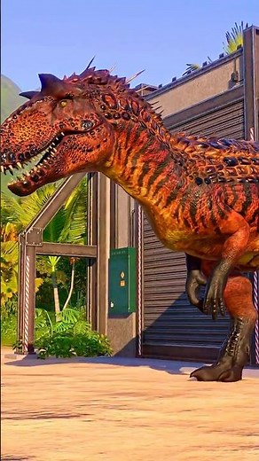 Hybrid vs Giant Predator – Indotaurus vs Spinosaurus! ⚔️