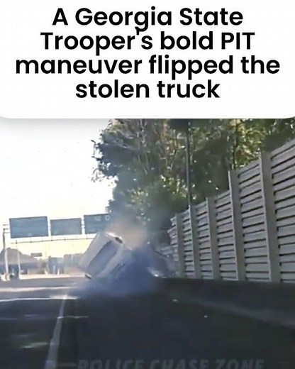 One Perfect PIT Ends Massive Truck Chase #policechase #pitmaneuver