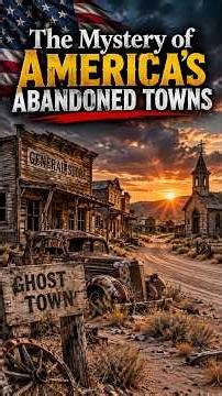 The Mystery of America’s Abandoned Towns 👻 | Forgotten Places in America