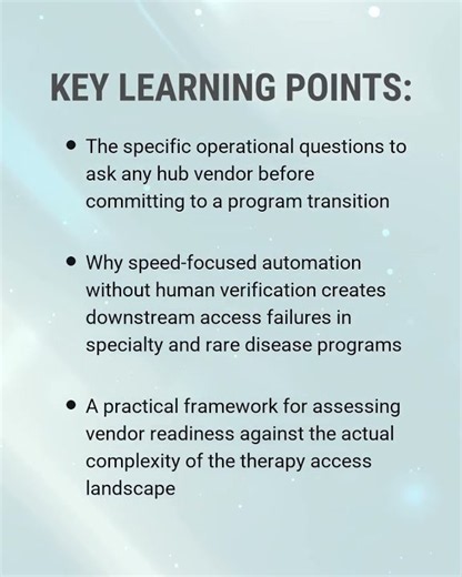 Access Program Process Changes to Increase Speed to Therapy