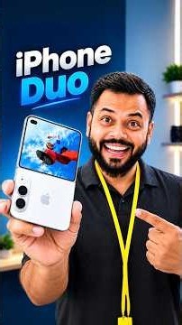 iPhone Duo Hands On & First Look ⚡ The Future of iPhones? 🔥📱