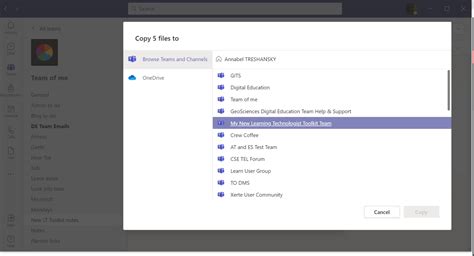 copying files flows a plan sharepoint lists and a notebook from one