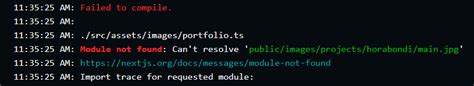 javascript import failed to compile module not found can t resolve