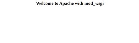 how to install apache with python mod wsgi on debian 10 atlantic