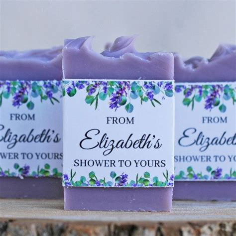 Lavender Soap Favors Etsy
