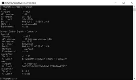 docker toolbox on windows でdockerを使う おてて動かそう