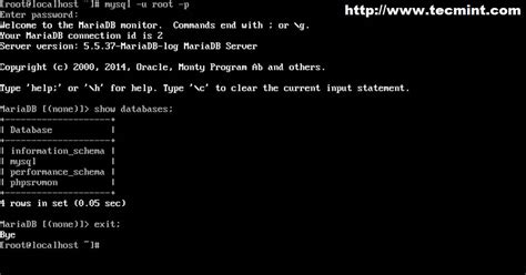 installing lemp nginx php mysql with mariadb engine and phpmyadmin