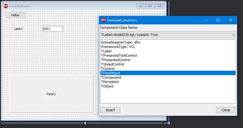 create component error in expert in d10 2 3 rtl and delphi object
