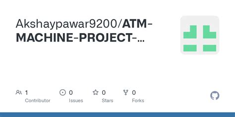 github akshaypawar9200 atm machine project using python