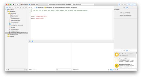 how to call objective c code in swift iosdevcenter
