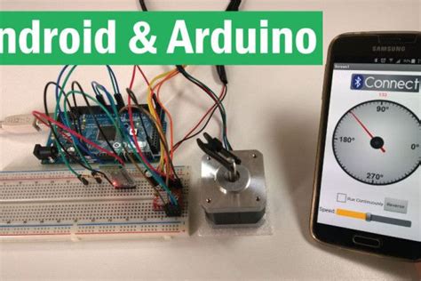 diy arduino robot arm with smartphone control