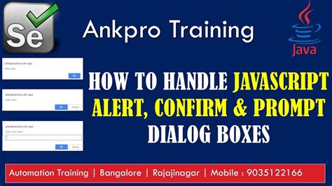 36 how to handle javascript alert in selenium webdriver javascript