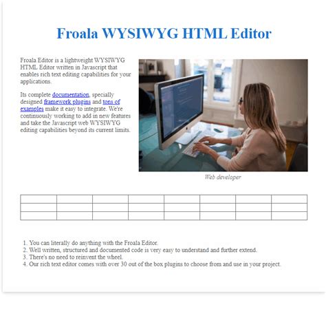froala wysiwyg editor migrate from tinymce froala
