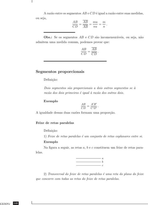 Aula 8 Segmentos Proporcionais Pdf Free Download