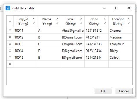 compare two datatables by a column value and need to update to second