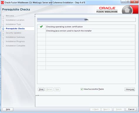 weblogic 12c installation implementation in linux with gui