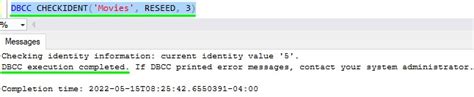 how to reseed an identity value in sql server a guide for beginners
