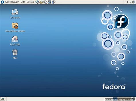 operating system screenshot linux redhat fedoracore5 10
