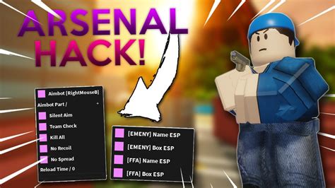 free arsenal hacks the best arsenal gui script hack aim bot kill