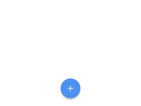 floating action button animation uplabs