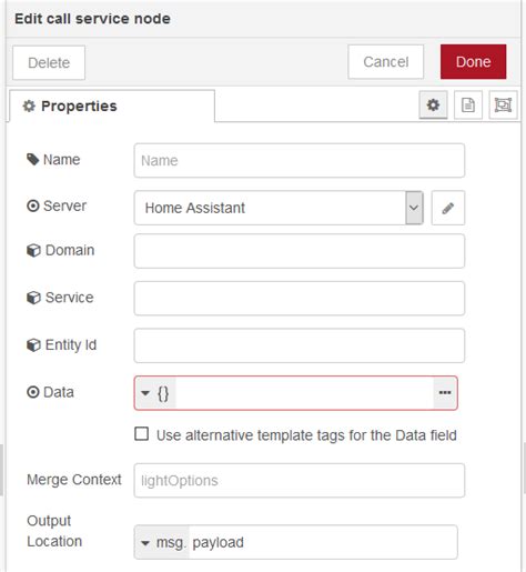 help using payload from previous node home assistant nodes node red