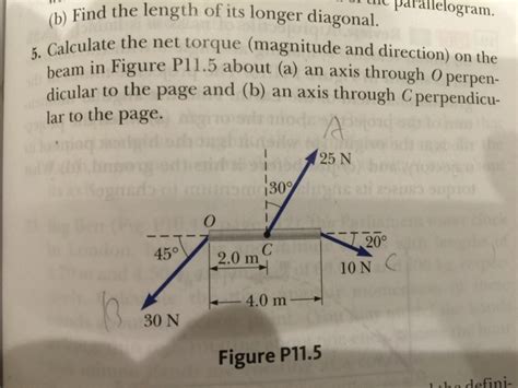 Solved Calculate The Net Torque Magnitude And Direction