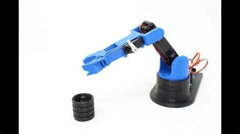 littlearm v3 3d printed diy arduino robot arm you can build for stem