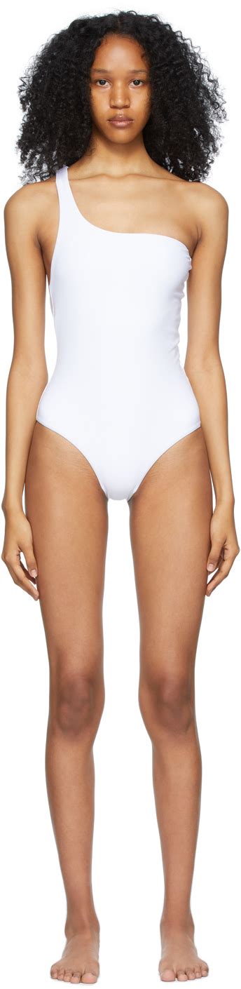 Jade Swim White Evolve One Piece Swimsuit Jade Swim