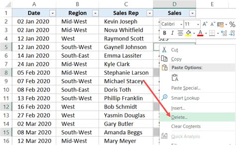 delete rows based on a cell value or condition in excel [easy guide]
