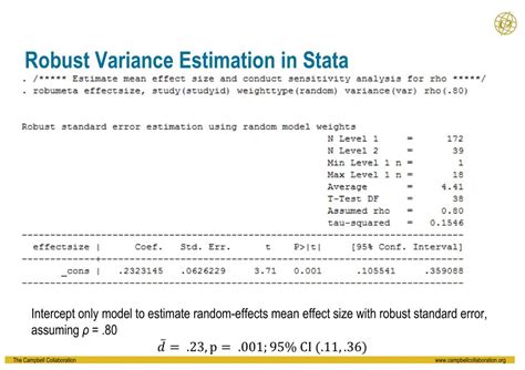 ppt introduction to robust standard errors powerpoint presentation