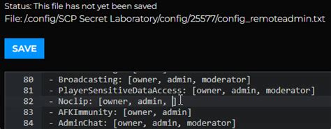 how to adjust your scp secret laboratory server settings