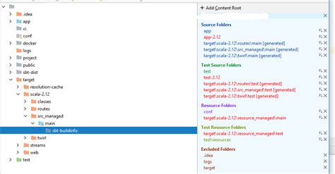 java intellij idea can t resolve symbol that inside scala managed