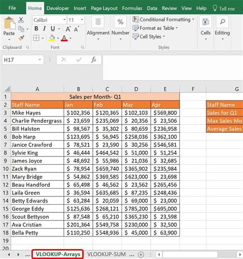 excel formula sum of vlookup paud berkarya